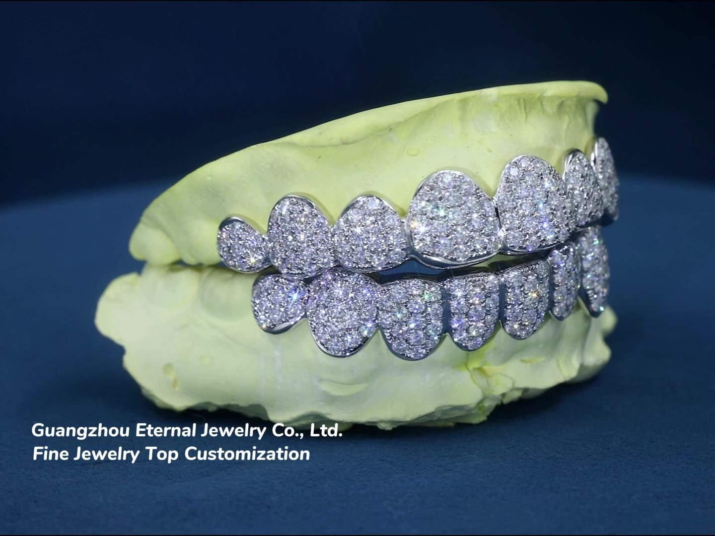 Factory Customized Full Iced Out Bling D Vvs Moissanite Lab Diamond ...