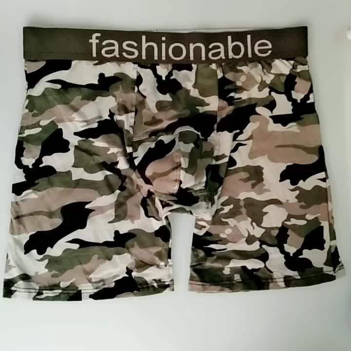 Customized Camo Print Men Underwear Boxer Short - Buy Camo Print Men ...