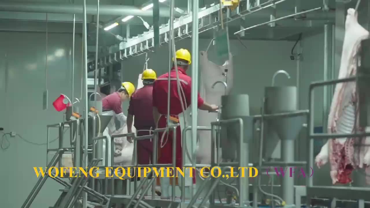 Turnkey Project Pig Slaughterhouse Machinery Pork Carcass Processing ...