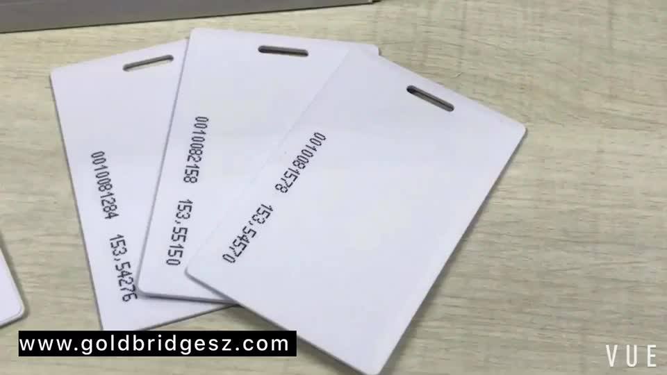 Proximity Blank Ic Mf Blank Cards 1.8mm Thickness 13.56mhz Rfid Thick ...