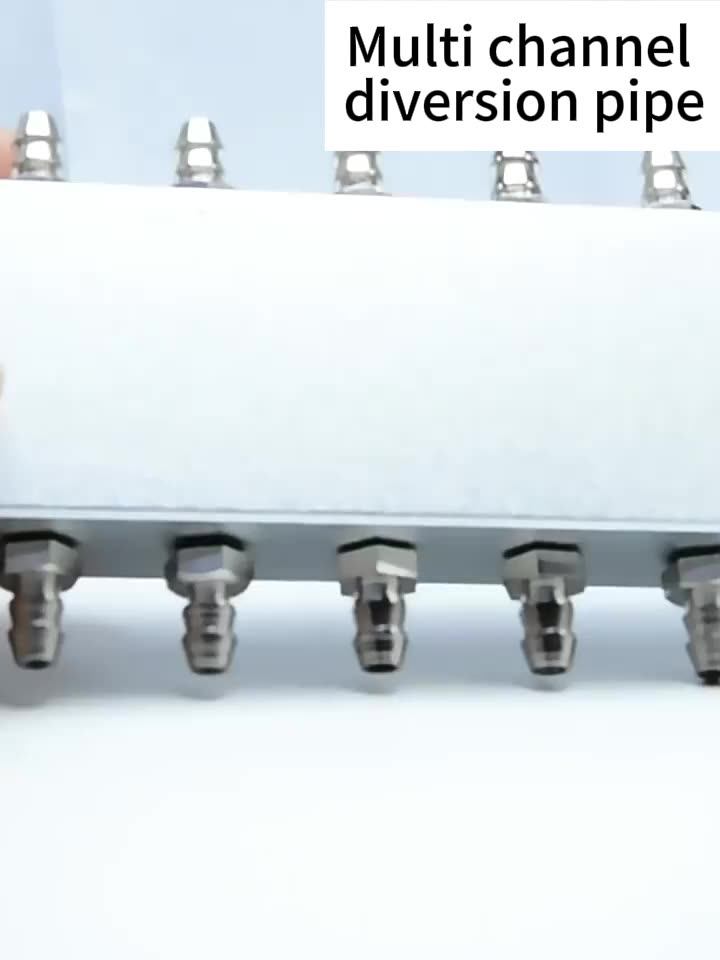 Shunt Discharge Straight Through Multi Pipeline Air Pipe Joint Valve ...