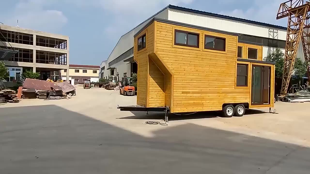 Prefabricated Modular Ready Made 20ft 40ft Tiny Flat Pack Container Van ...