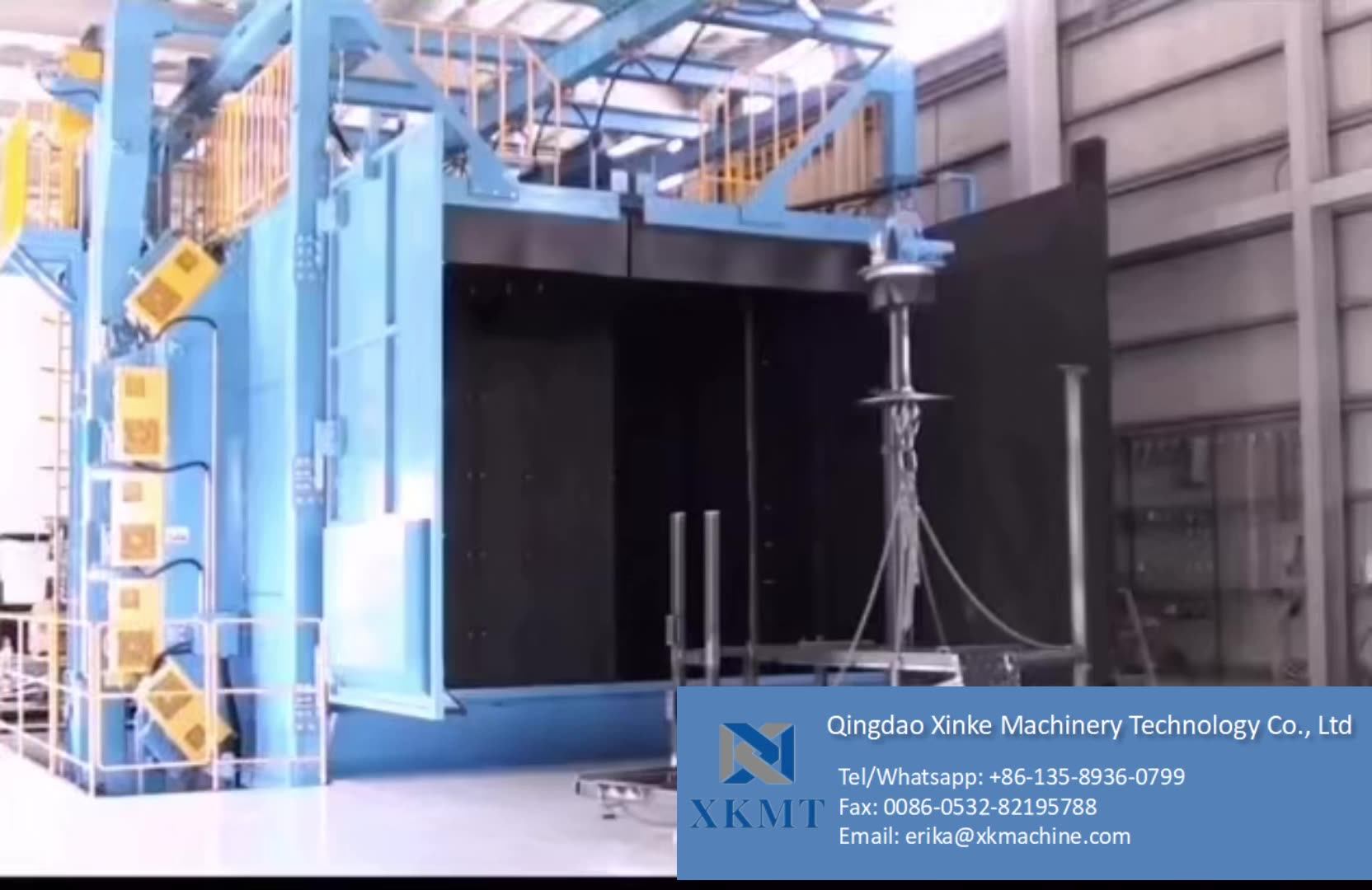 Wheel Cleaning Blaster Rotary Table Shot Blaster Abrator Shot Blasting ...