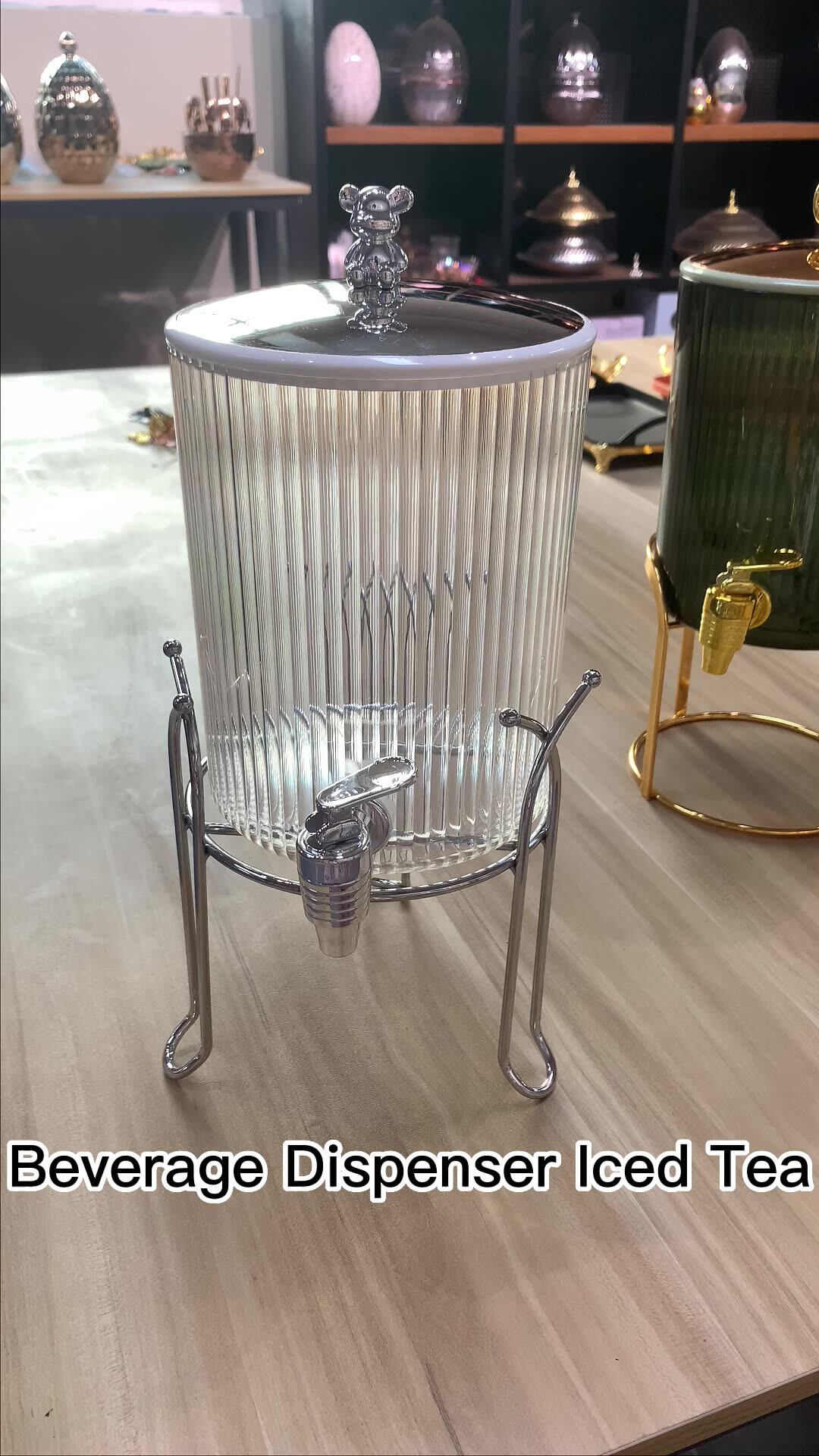 Weddings Party Iced Fruit Tea Jug Cold Kettle With Tap Plastic Milk ...