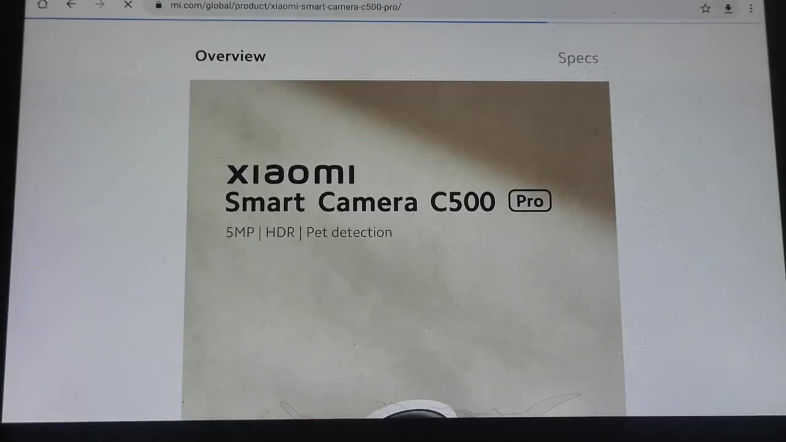 Global Version Xiaomi Mi 360 Home Smart Camera C500 Pro Hd Quality 5 Million Pixels Panorama ...
