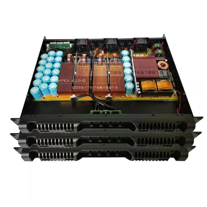Professional Audio Amplifier K Series 4 Channels Class D Amplifier ...