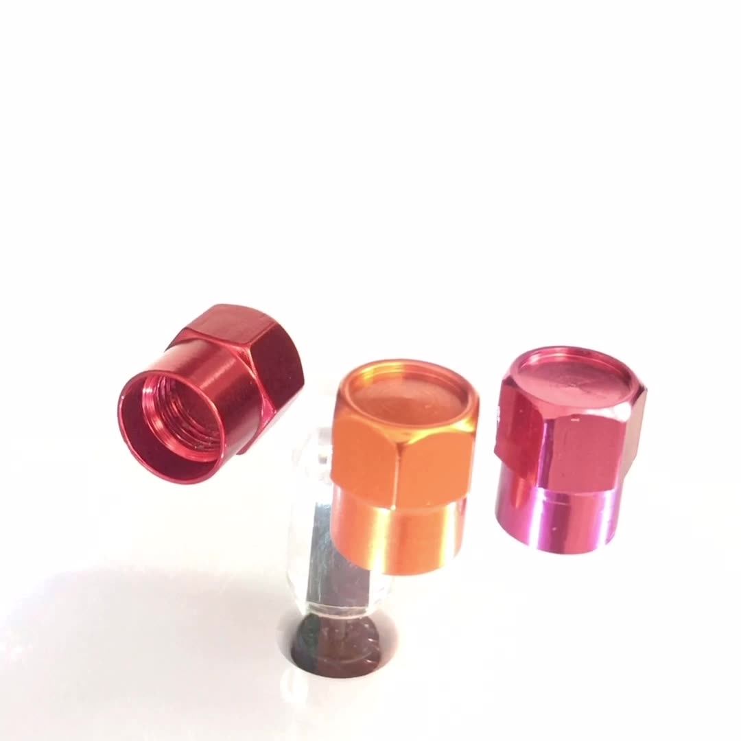 Oem Custom Aluminum Tire Valve Stem Cap With Logo - Buy Valve Stem Cap ...