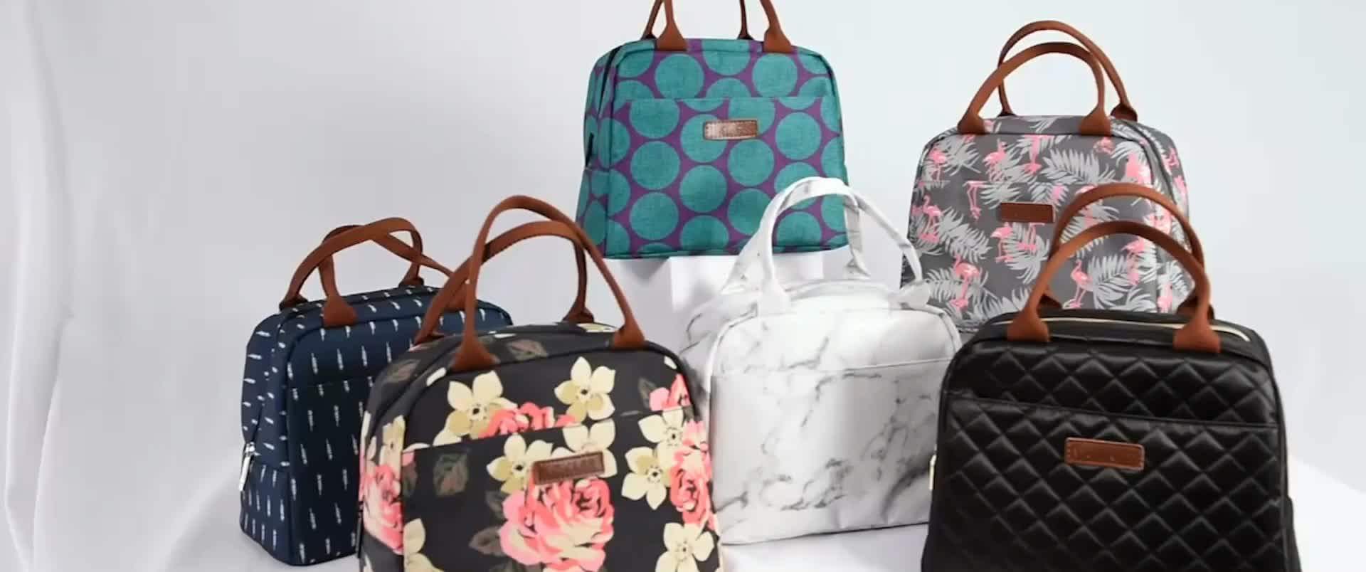 Lokass Insulated Lunch Box Water Resistant Thermal Cooler Lunch Bag For ...