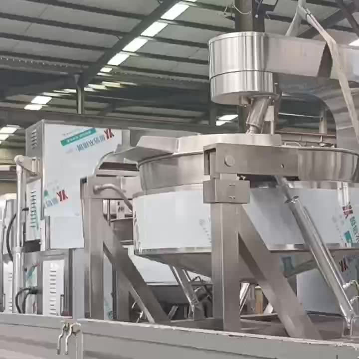 Automatic Planetary Stirring Type Tilting Jacketed Kettle Gas Jacketed ...