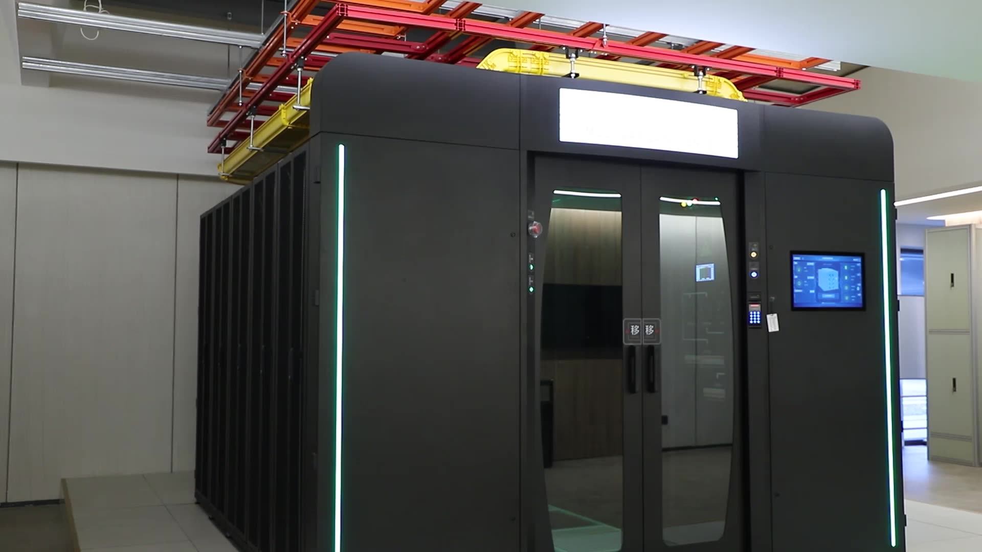 40ft Containerized Data Center Aill In One Outdoor For 19 Inch Server ...