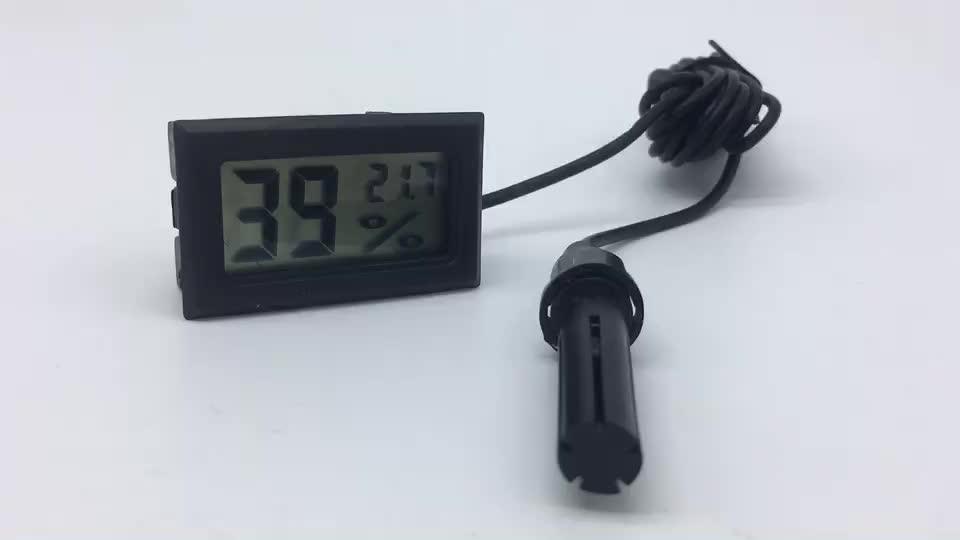Digital Thermometer Hygrometer Tpm-30/ Temperature And Humidity Meter ...