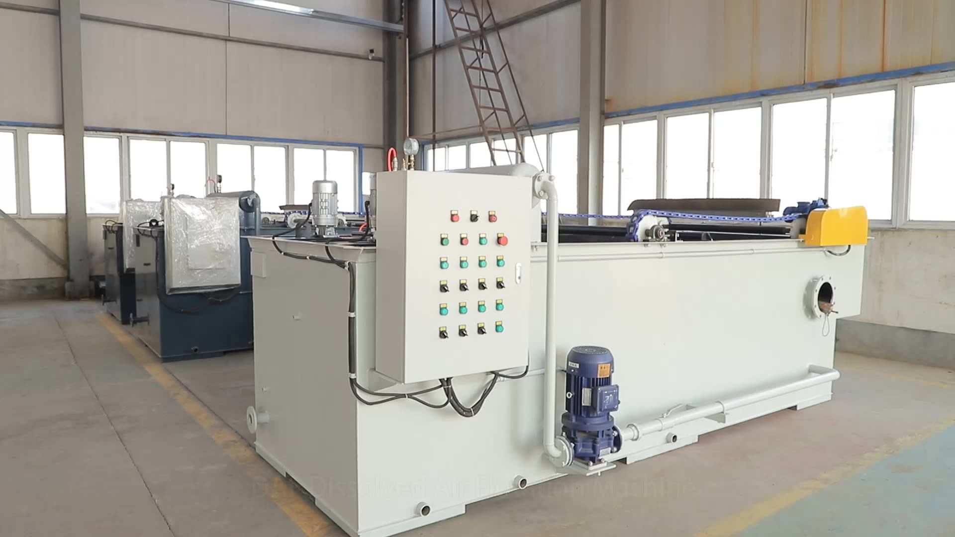 Krofta Dissolved Air Flotation 30-1000m3 Daf Tss Remove Circular Daf ...