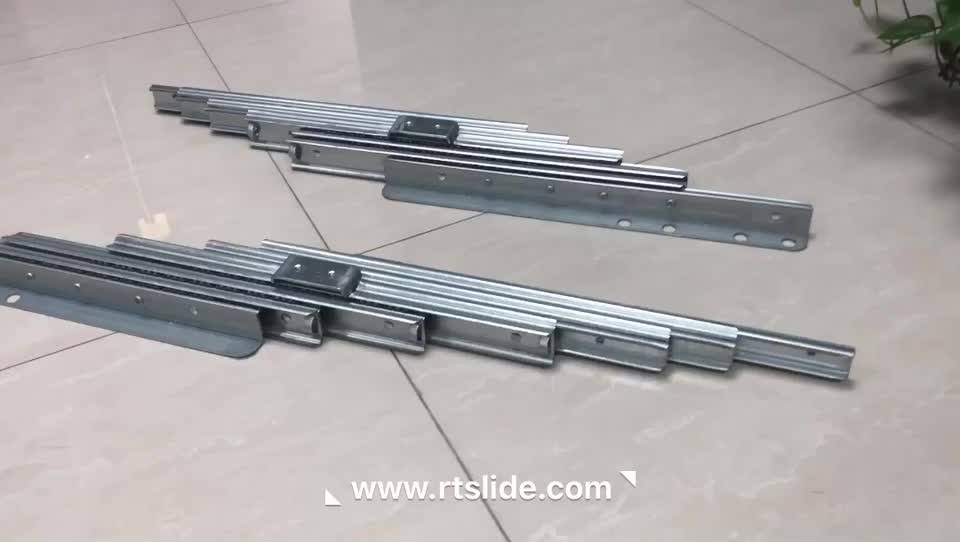 7-fold Wood Dinning Table Slides Table Extension Slide Metal Table ...