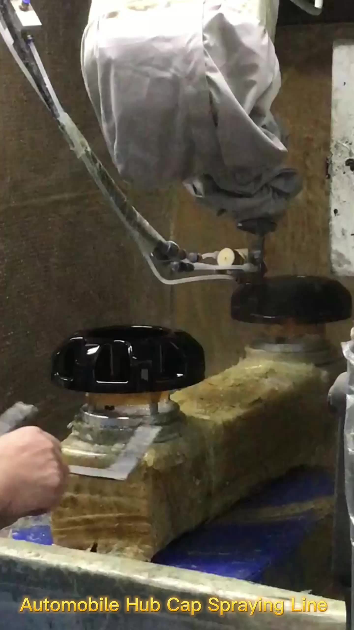 Machinery Industry Equipment Bumper Spraying Assembly Line Car Wheels ...