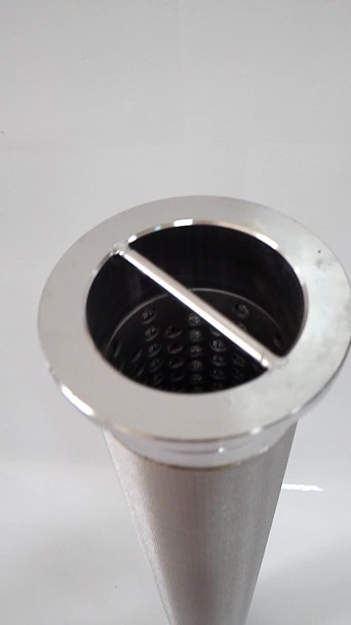 Round 316l Sintered Stainless Steel Metal Filter - Buy Stainless Steel ...