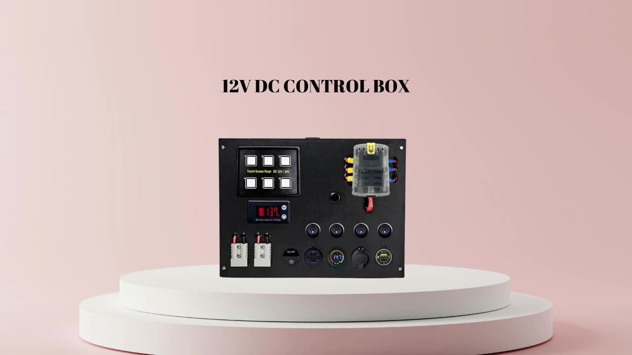 4wd Caravan 4x4 12v Dc Power Distribution Compact Offroad Dual Battery ...