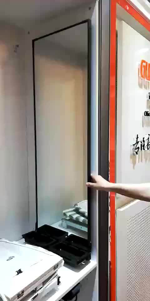 Long Rotating Wardrobe Storage Shelf Mirror Easy Installation Tray Pull ...