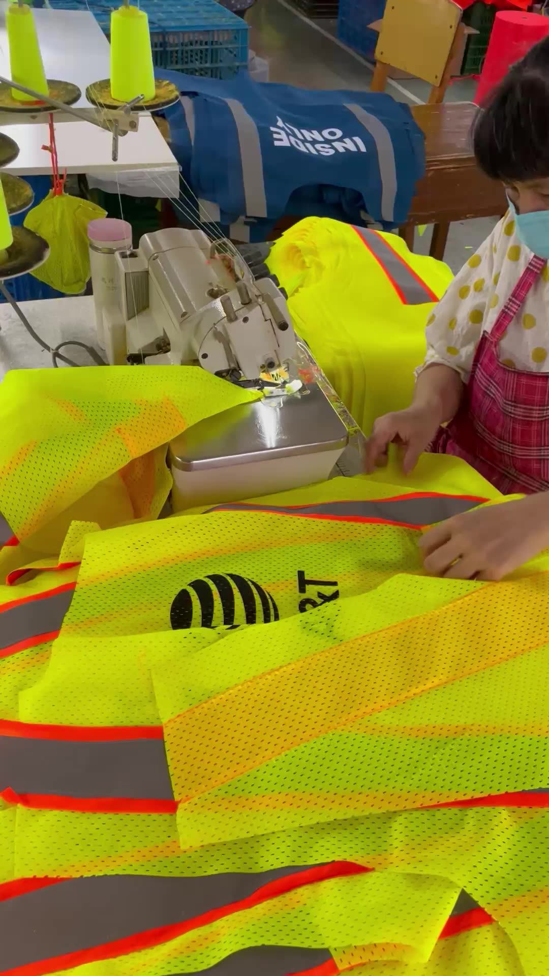 Ansi Construction High Visibility Warning Work Wear Uniform Reflective ...