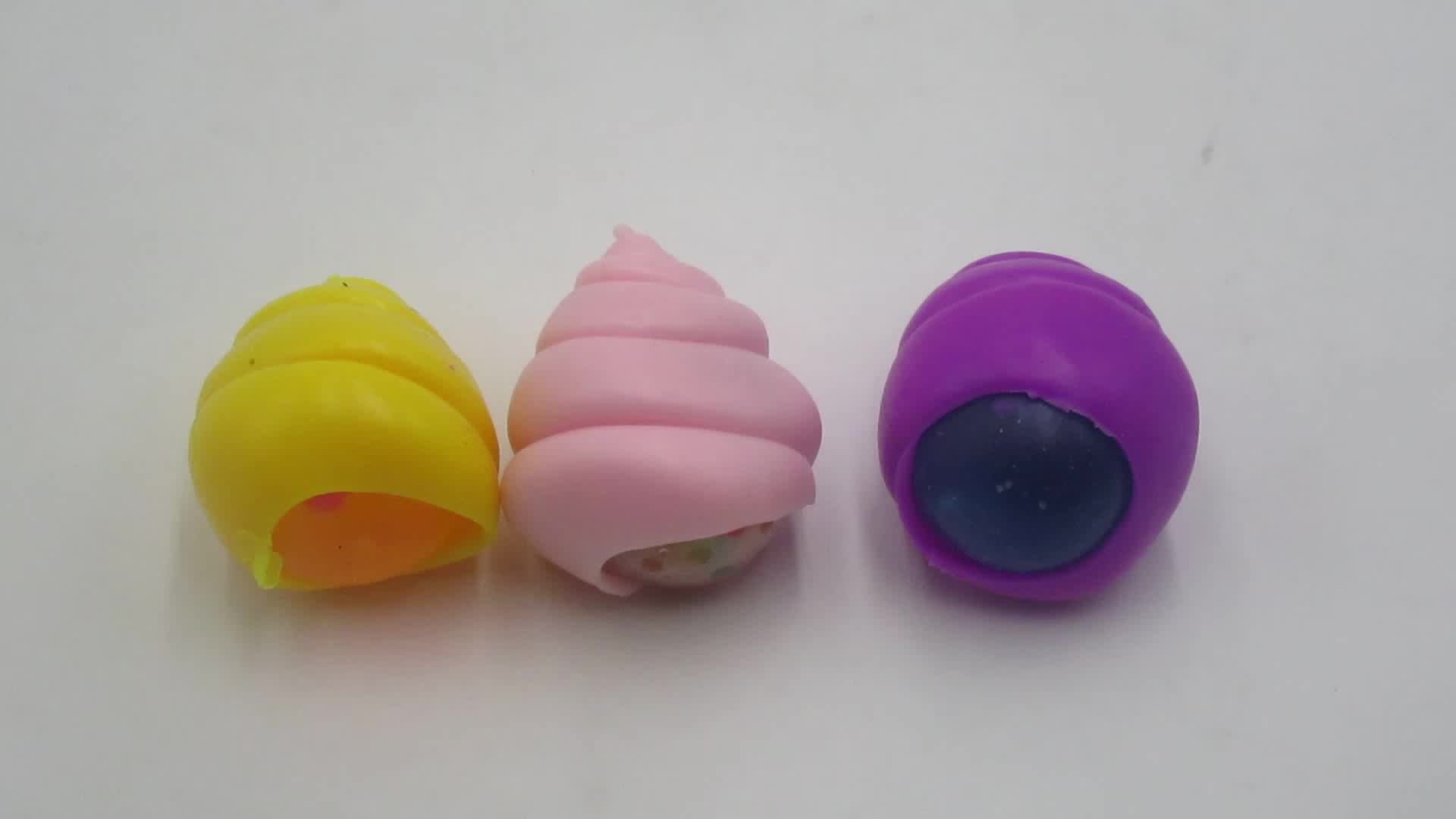 Sea Snail Stress Toy Tpr Soft Squishy Stress Relief Toys With Fish ...