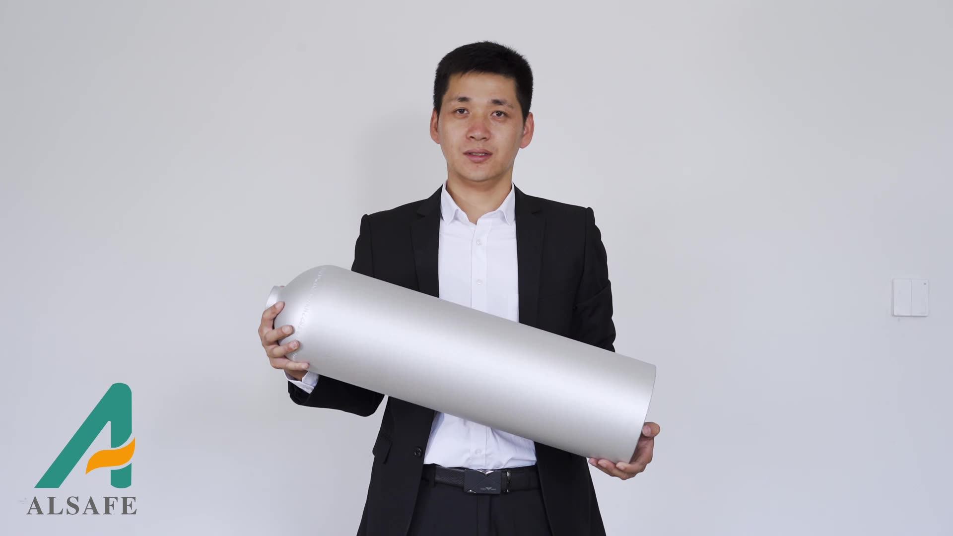 Alsafe 11l Scuba Diving Air Tank Aluminum Alloy Oxygen Cylinder ...