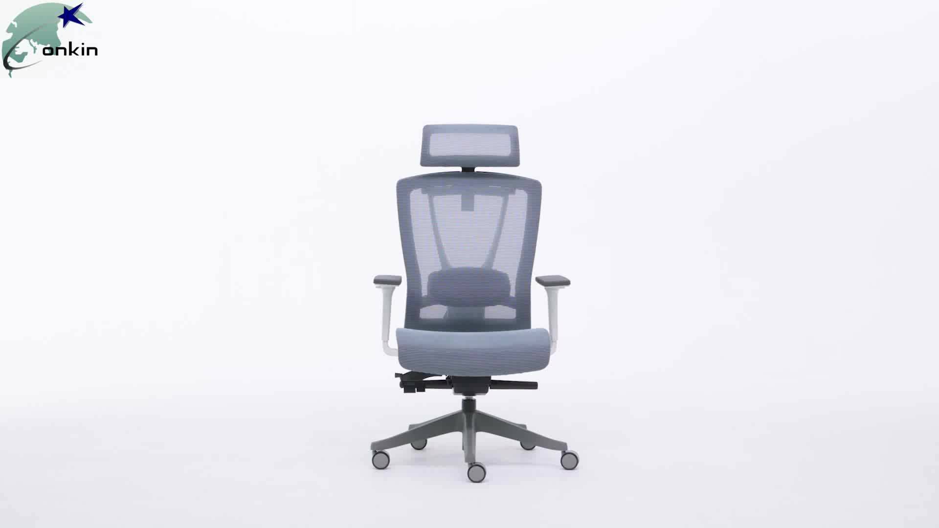 Bifma Luxury Modern Office Furniture Swivel Ergonomic Full Mesh Boss ...