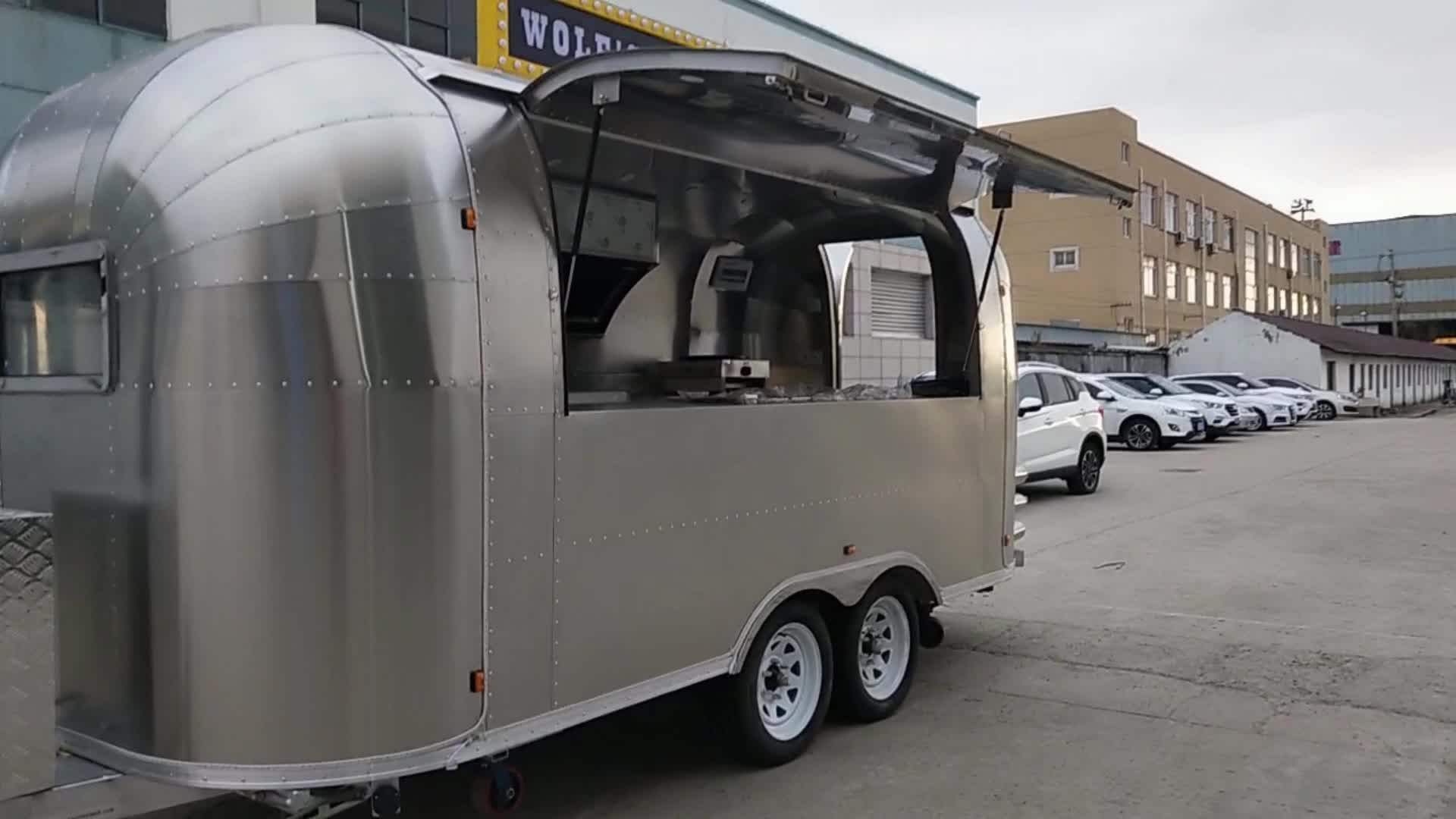 Concession Stand Fast Food Remorque Mobile,Tacos Food Carts ...