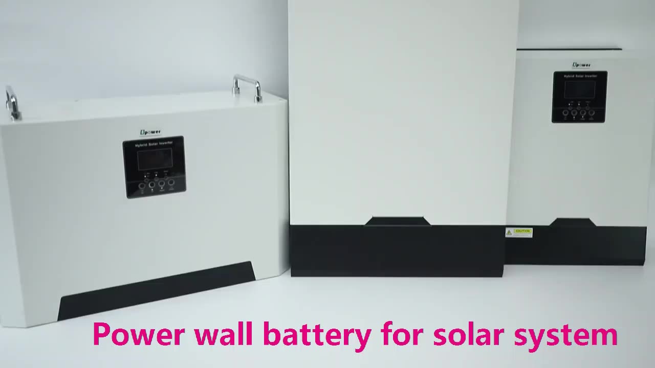 Wall Mount Batterij Pack Solar Lithium Power Muur 5kwh 10kwh 15kwh 20kwh Lifepo4 48v Solar Home ...