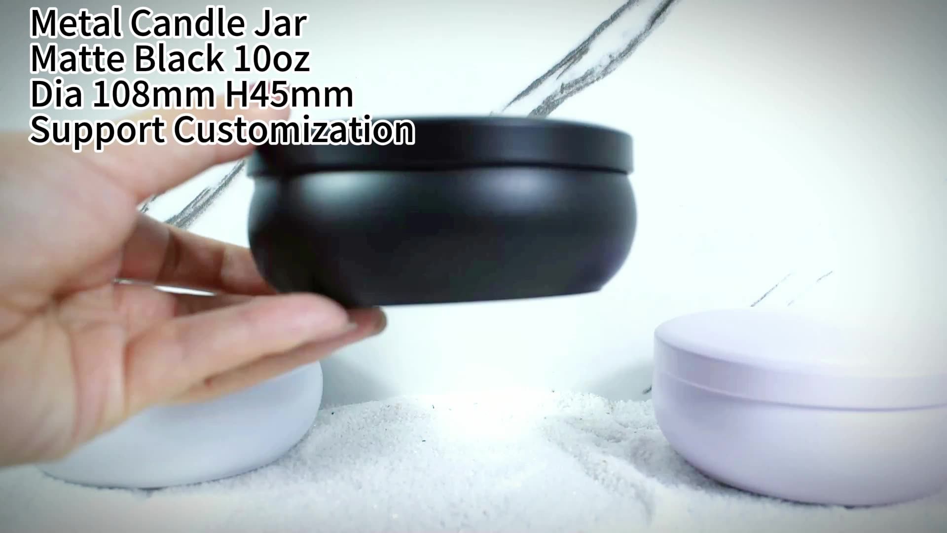 Factory Custom Aluminium Jar Container Empty Metal Can Packaging Small ...