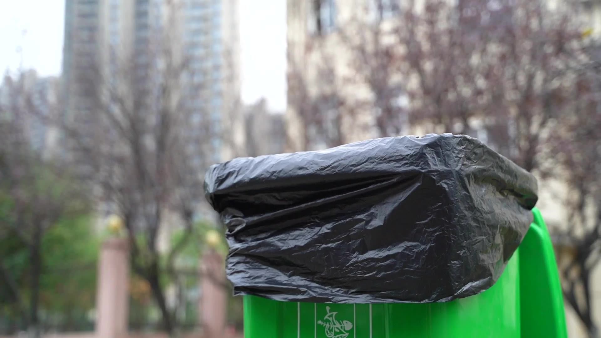 Polypropylene Plastic Bags Disposable Plastic Clear Garbage Bags Heavy ...