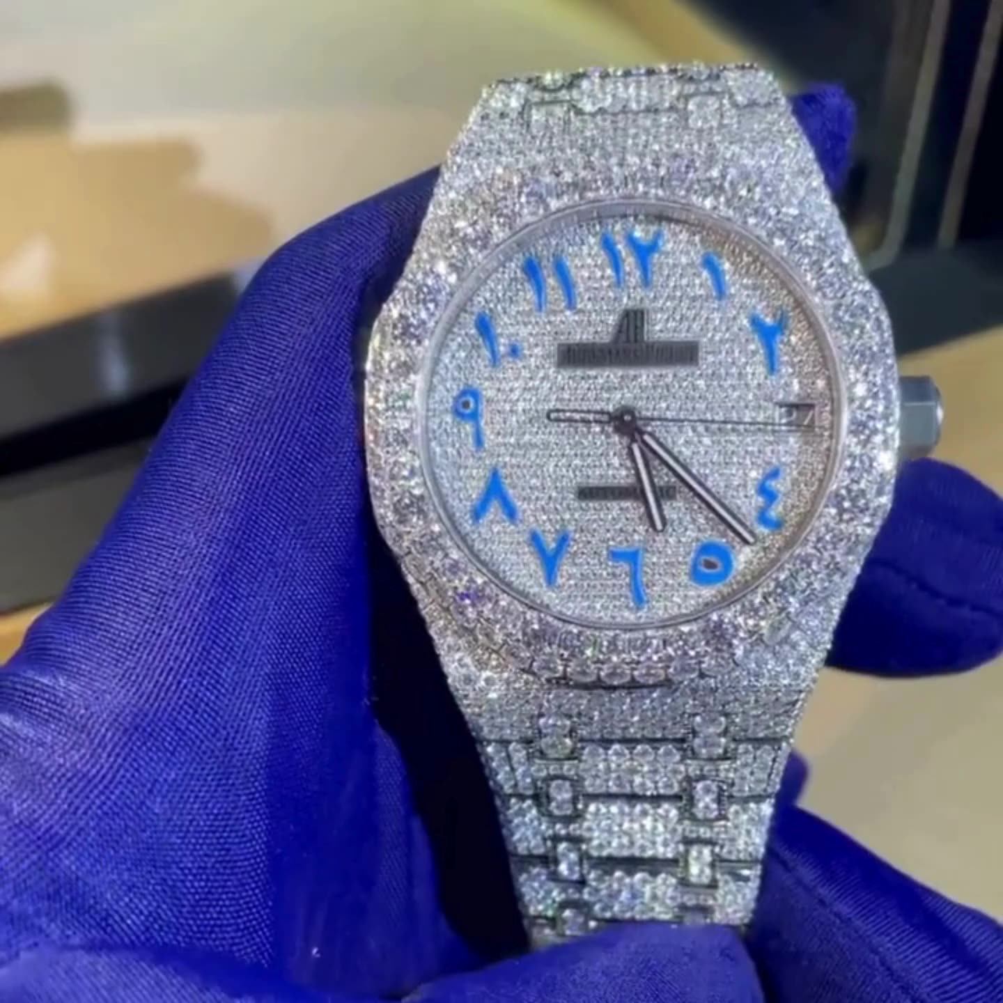 Factory Direct Price Top Quality Diamond Lab Grown Watch On Factory ...