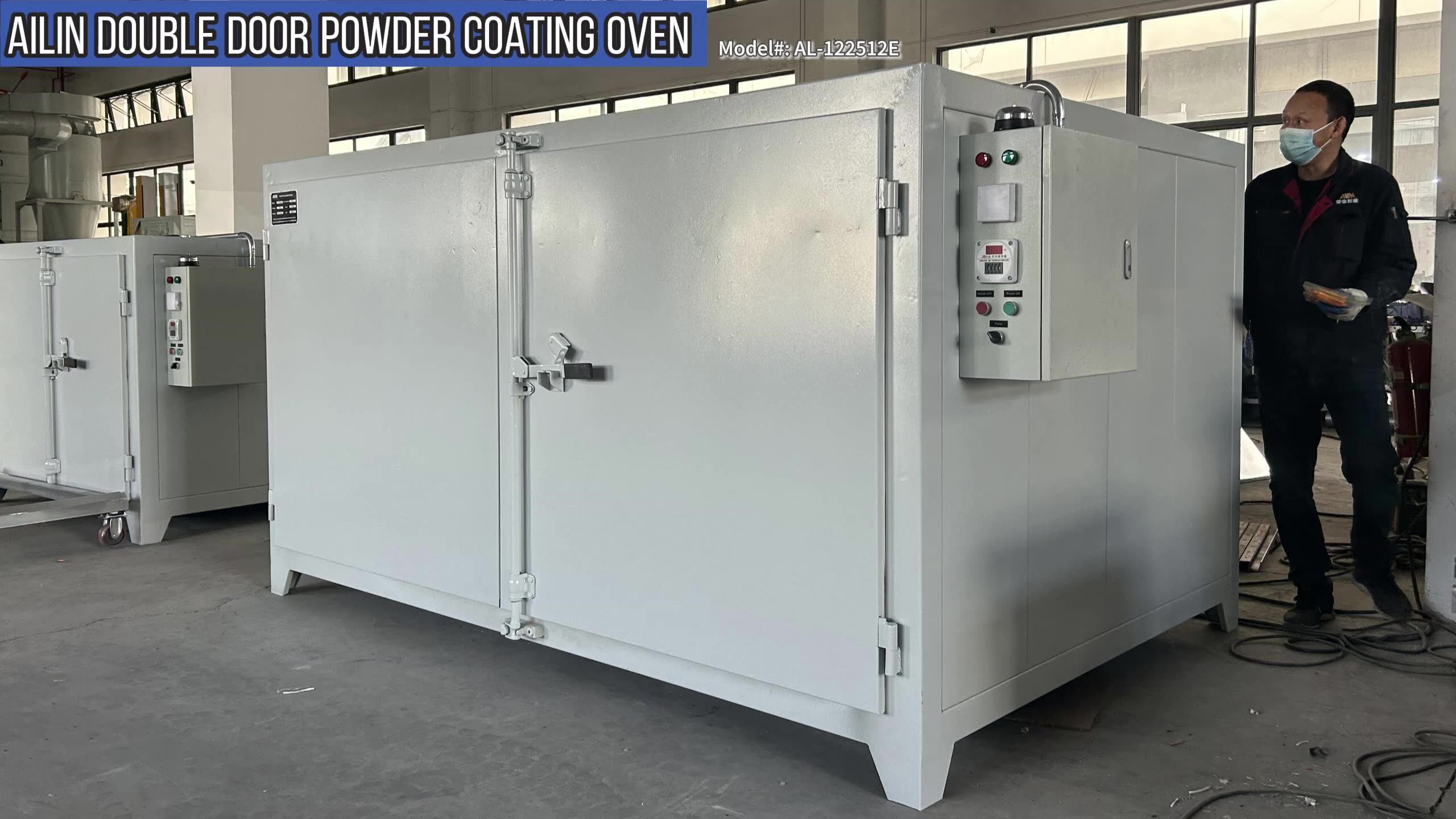 Ailin Tunnel Type Powder Coating Curing Oven Coating Furnace Oven With ...