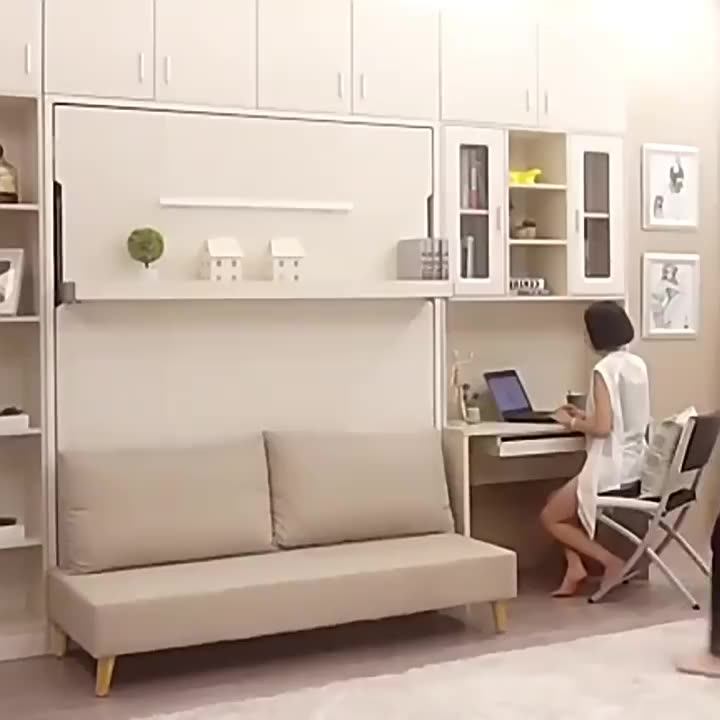 Xijiayi Custom Modern Hidden Bed Wall Saving Space Twin Queen King Size ...