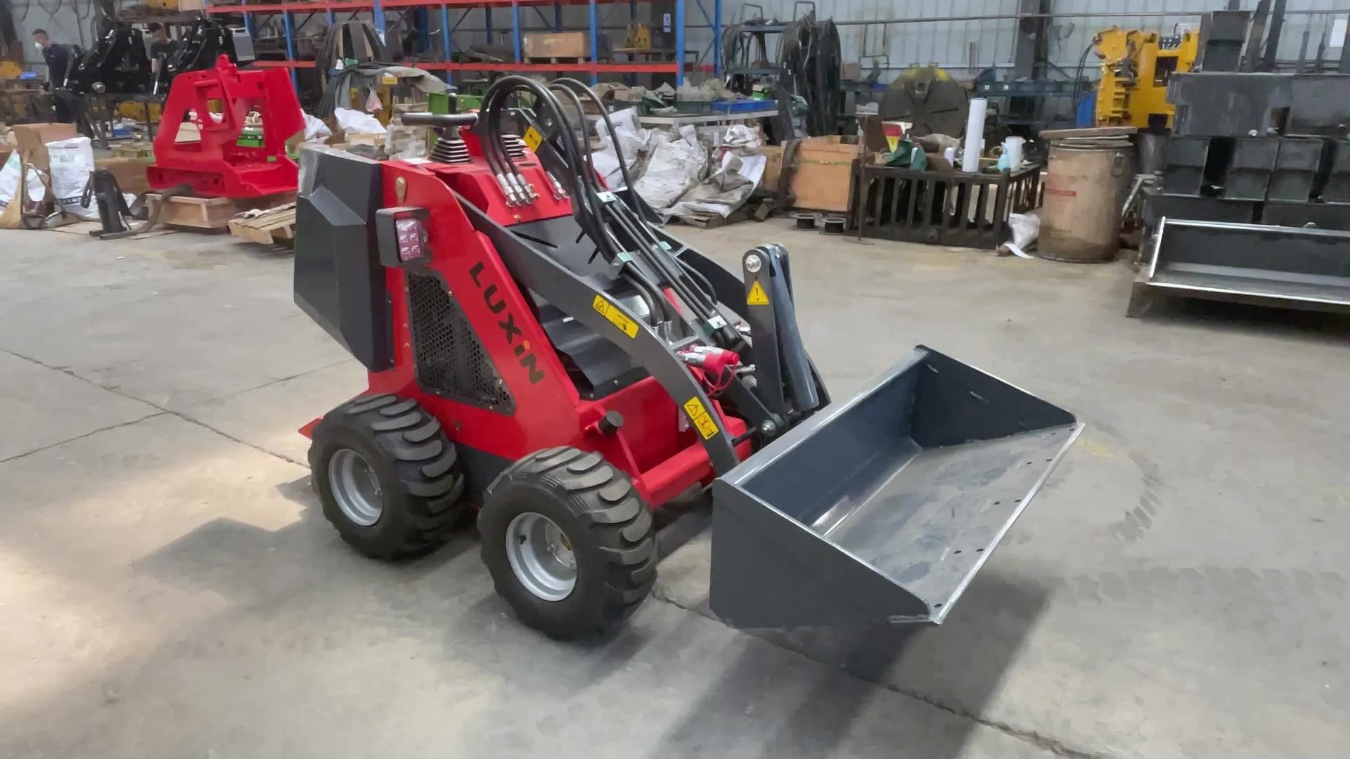 Cheap Skid Epa Engine Wheel Loader Minicargador Skid Steer Loader ...