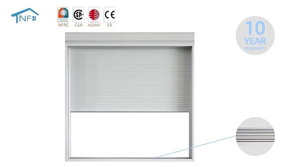 Aluminum Alloy Slim Frame Interlock Sliding Single Glass Window ...