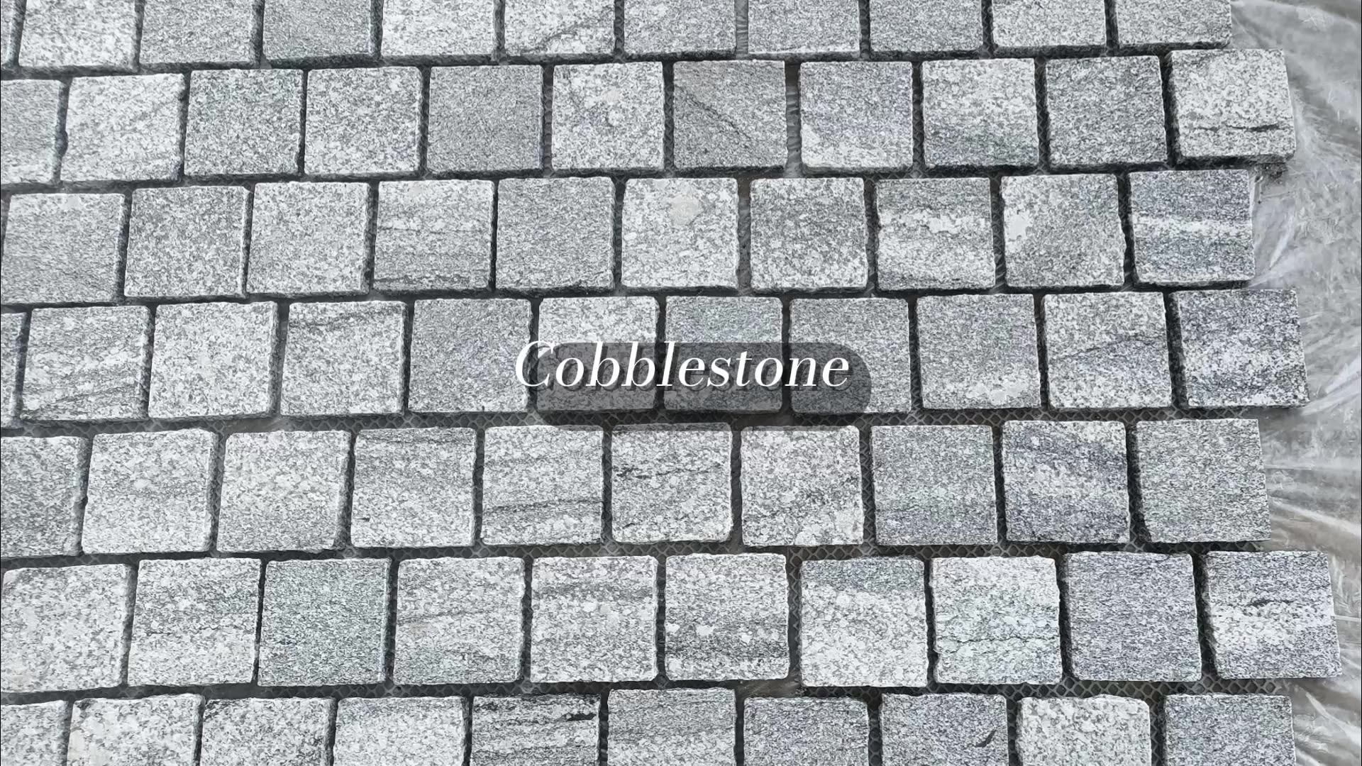 Shihui Patios Old Fantasy Granite Cube Brick Pattern Flamed Surface ...