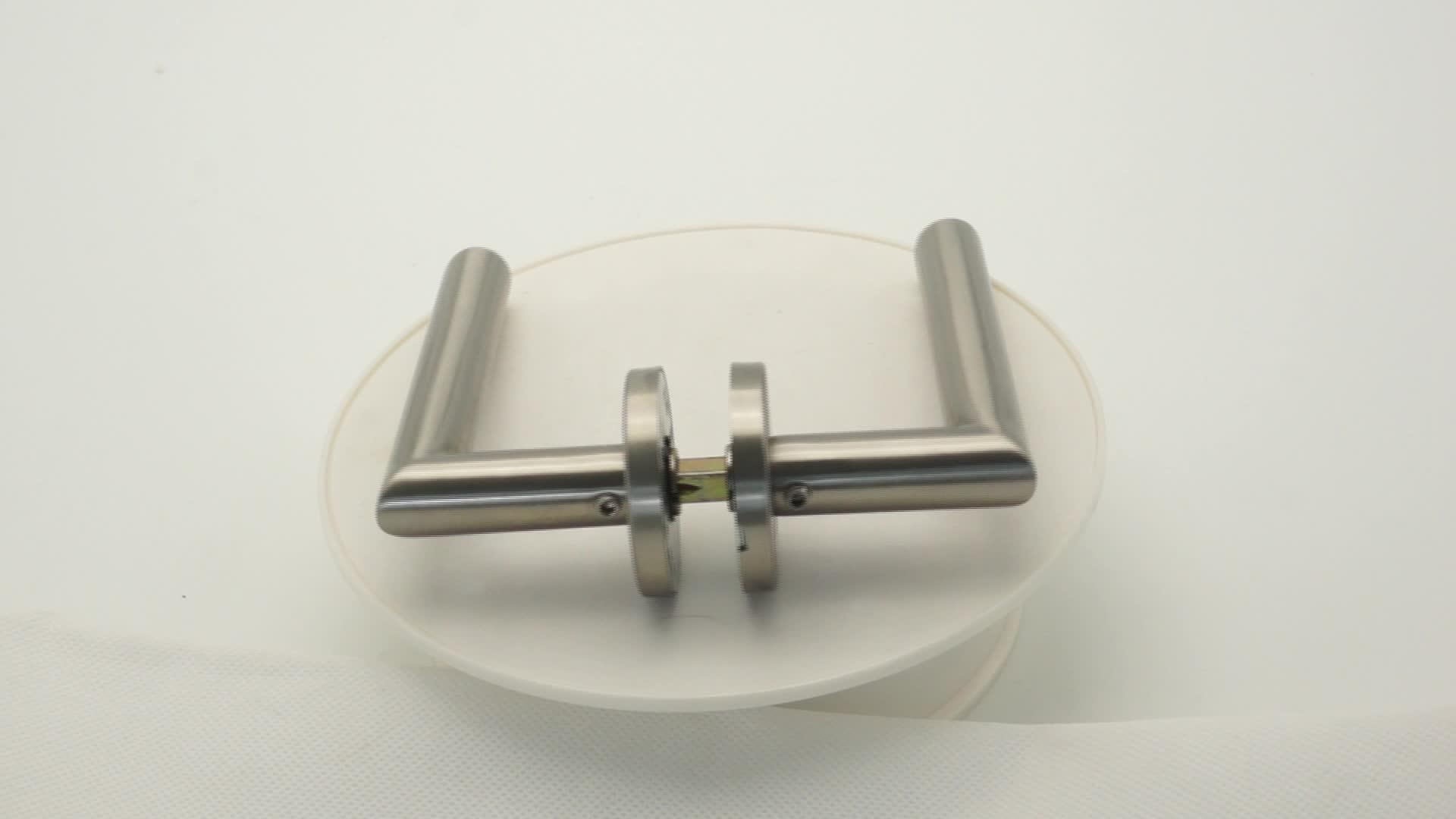 Trust Th003-ss Stainless Steel 304 Lever Handle For Front Door Entry ...