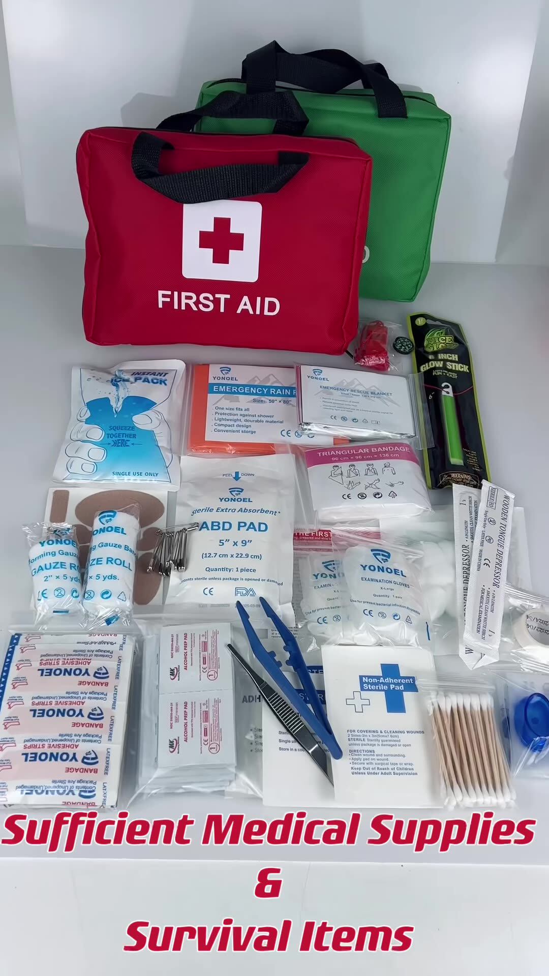 Customized Logo Large Complete First Aid Bag Emergency Kit Medical ...