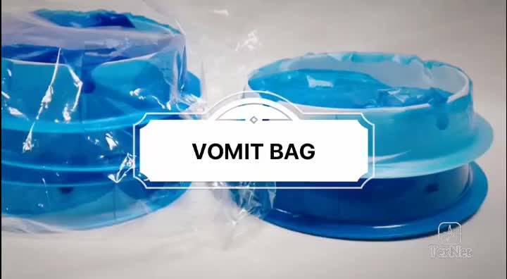 Customized Waterproof Disposable Plastic Airplane Vomit Bag - Buy Vomit ...