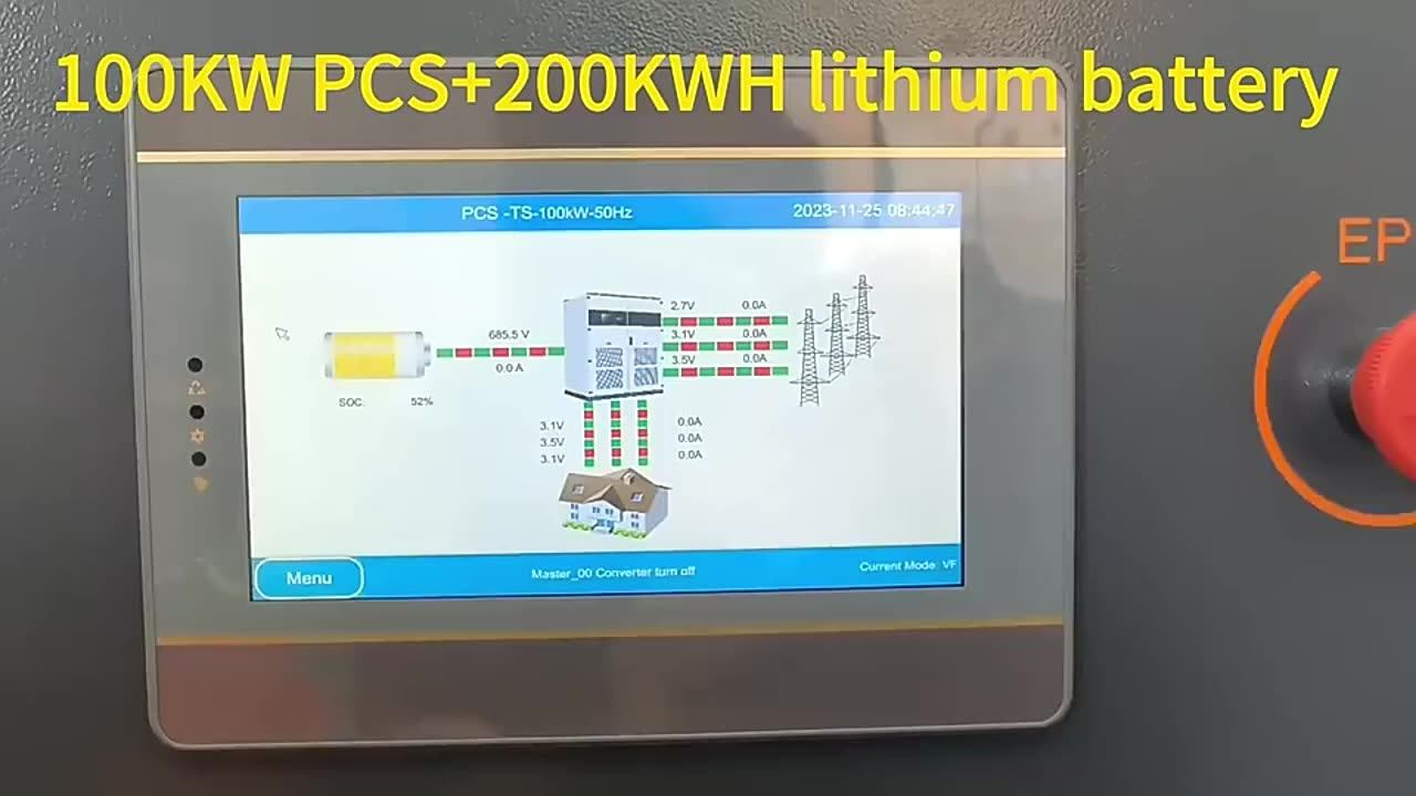 All In One Bess Solar Lifepo4 Battery Outdoor Cabinet Ess 100kwh 200kwh ...