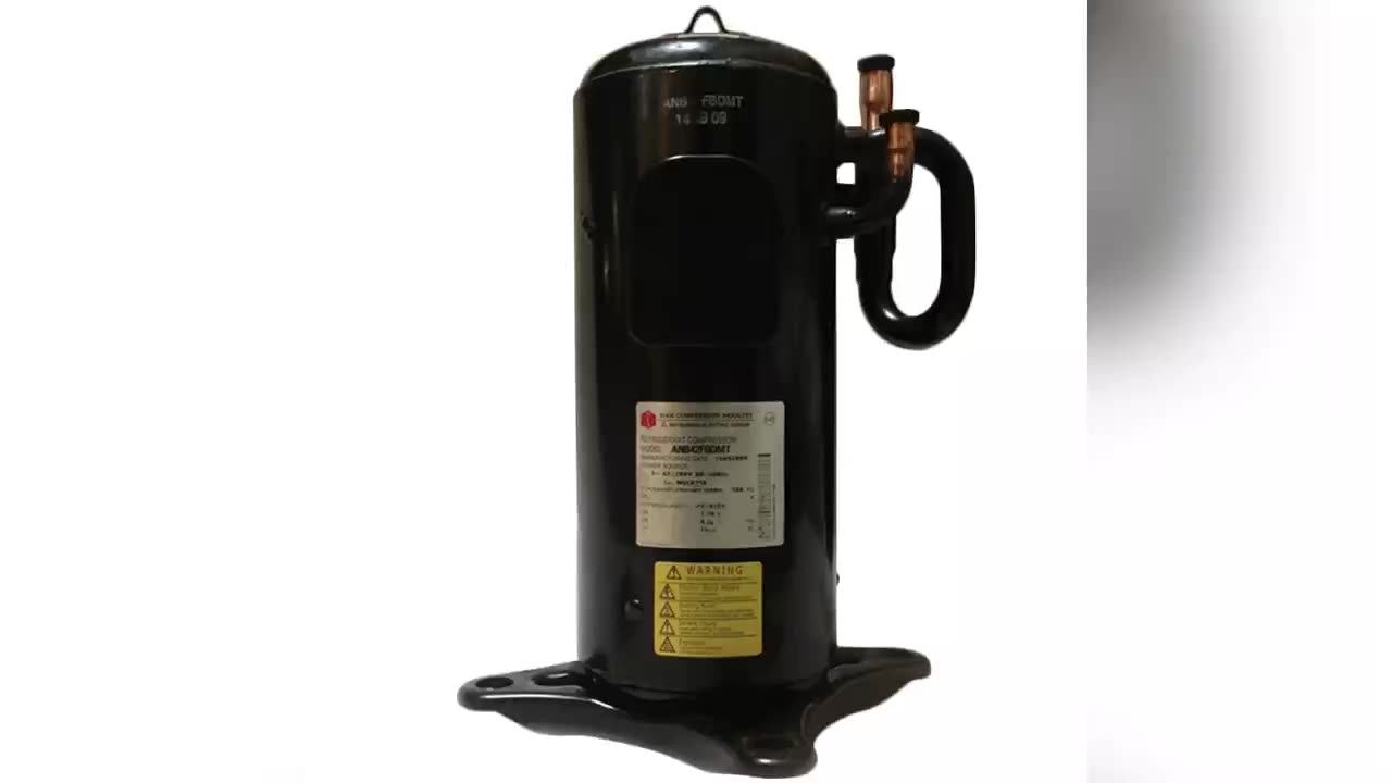 R410a Siam DC Inverter Scroll Compressor ANB87FVLMT for Air Conditioner ...