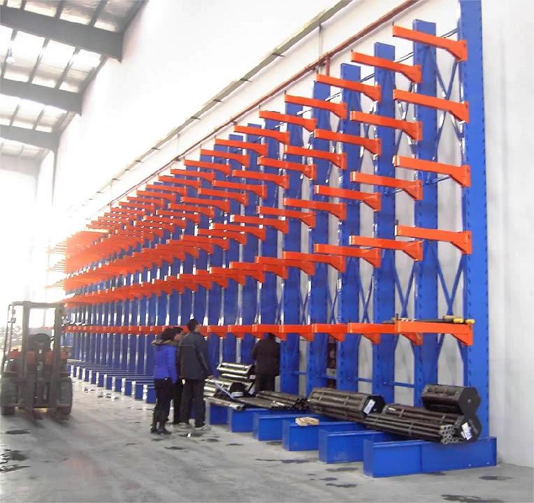 Warehouse Racking System Multi Level Arms Adjustable Heavy Load ...