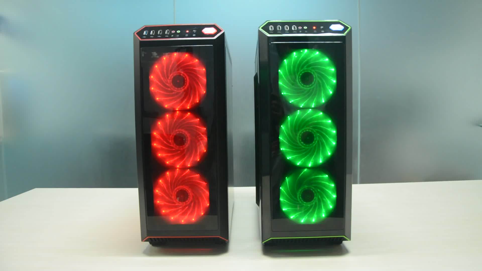 Atx Pc Plastic Front Panel Lcd Glass With Power Supply Cooler Master ...