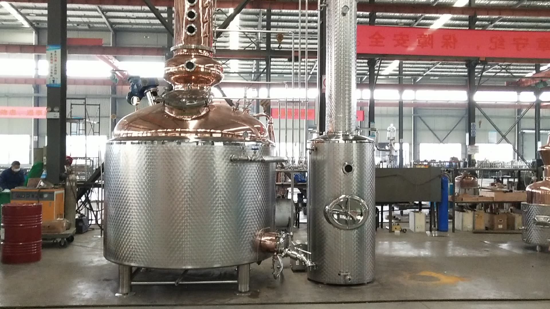 500l 1000l Bourbon-rum-whisky-potato-vodka-gin Distiller Alcohol ...
