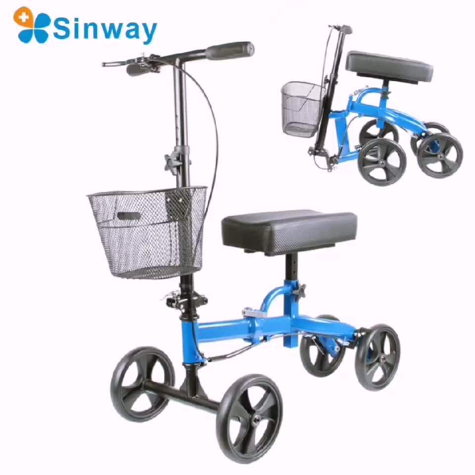 One Leg Outdoor All Terrain Knee Walker Scooter For Broken Ankle ...