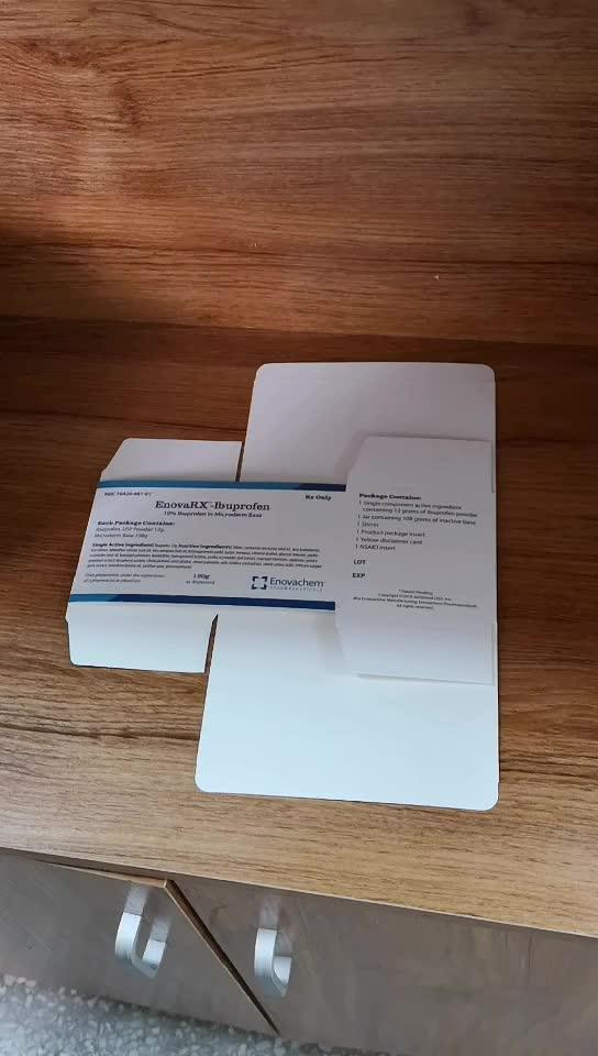 Oem Printed Pharma Paper Box,Custom Design Vial Packaging Boxes ...