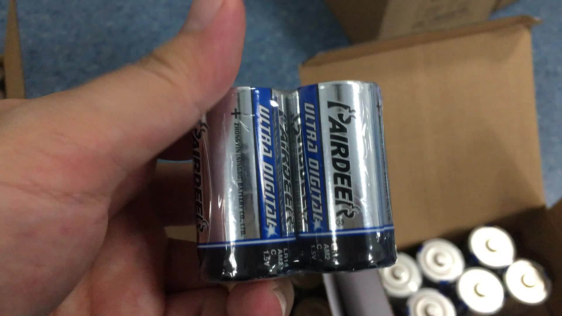 PAIRDEER private label c lr14 am2 1.5v alkaline battery, View alkaline ...