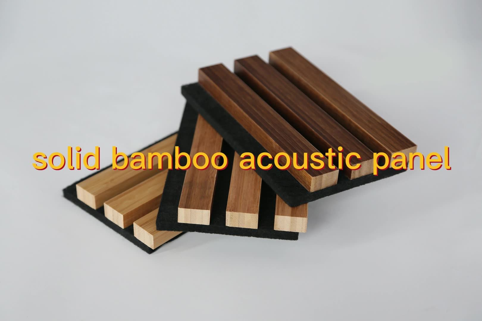 Greezu Bamboo Wood Slat Acoustic Baffles Pet Sound Insulation Panels ...