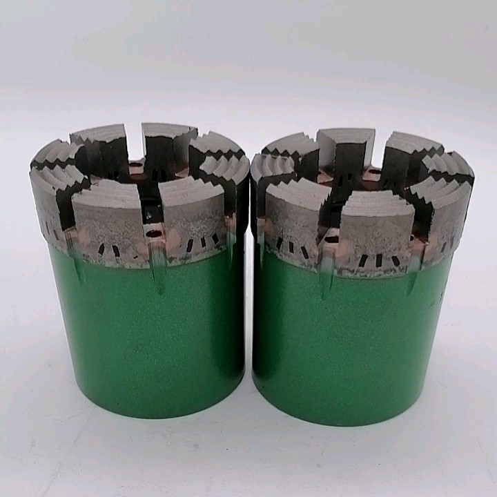 Geological Drilling Bq Hq Nq Pq B76 Sizes Diamond Core Bit - Buy ...