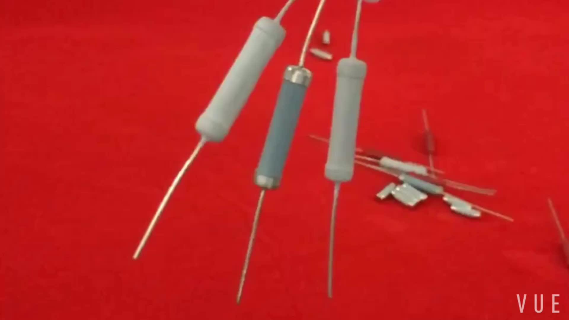 High Voltage Metal Glaze Film Ceramic Resistor - Buy High Voltage ...