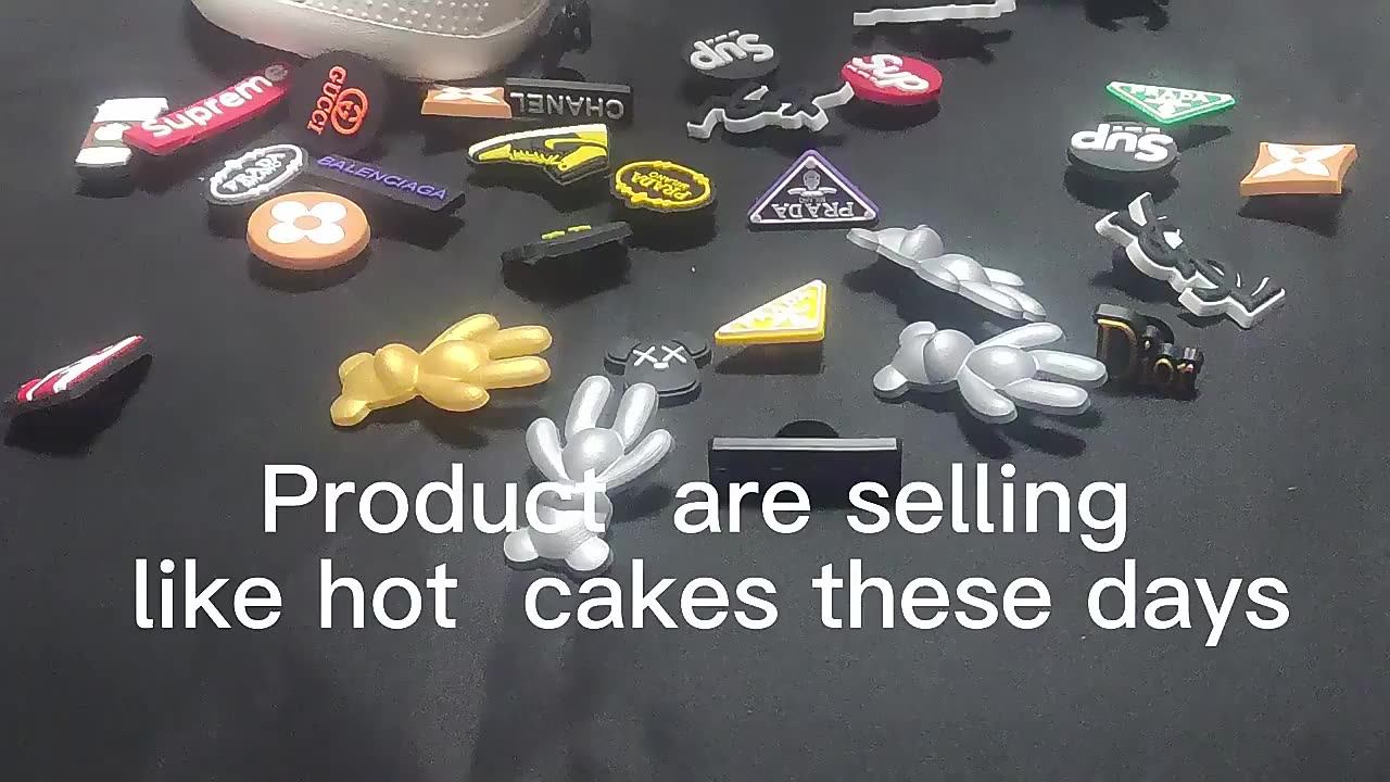 Designer Croc Charms For Luxury Brand Logo Croc Charm Designer Shoe ...